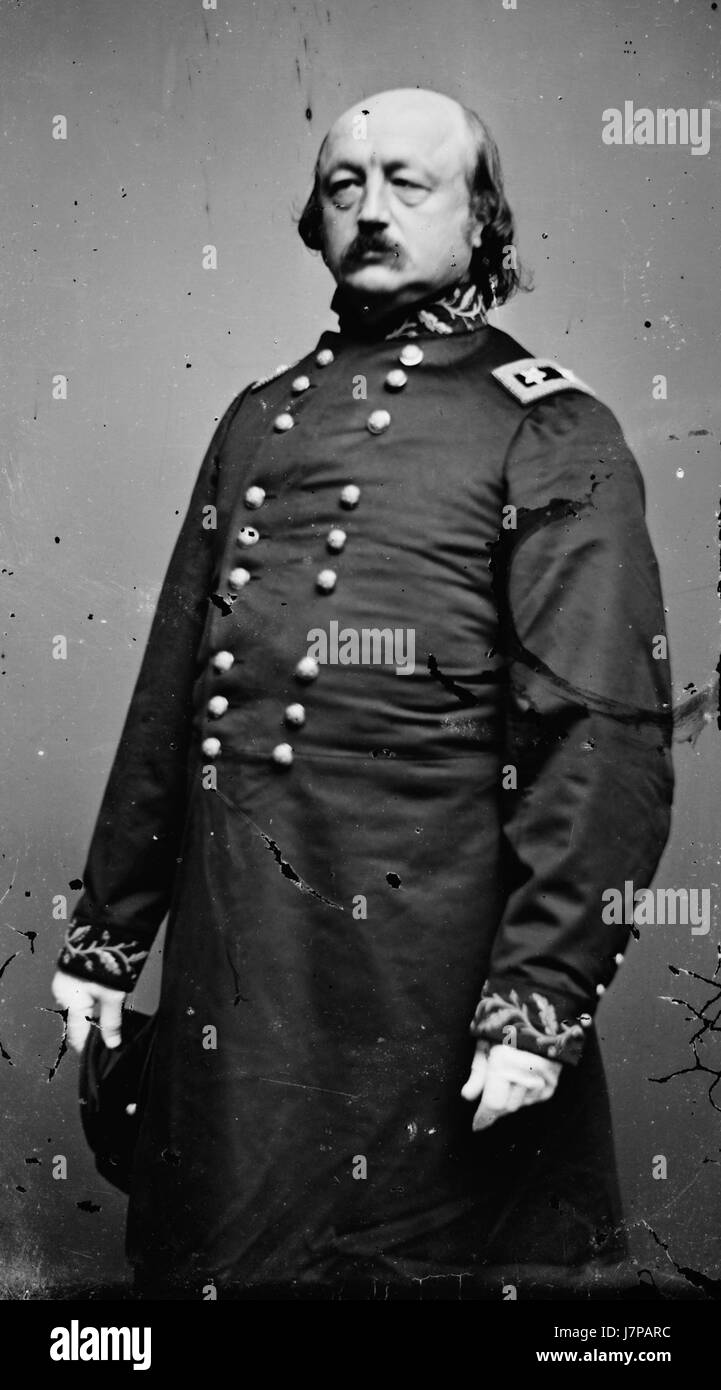 Benjamin Franklin Butler politician Brady Handy Stock Photo - Alamy