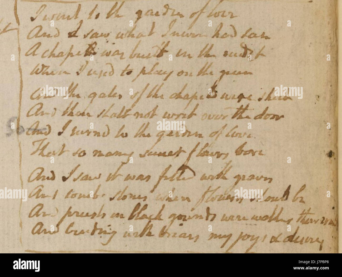 Garden of love manuscript hi-res stock photography and images - Alamy