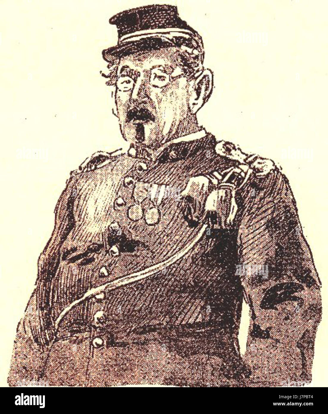 De portier op Bronbeek Stock Photo - Alamy