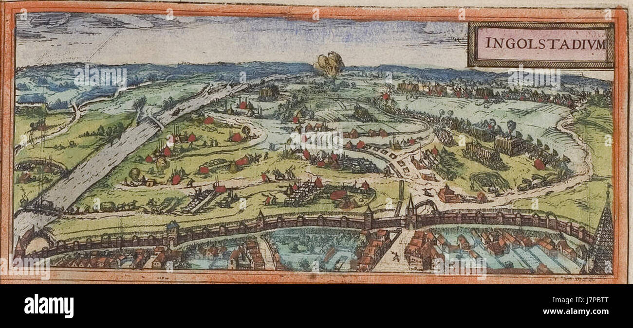 Map of ingolstadt hi-res stock photography and images - Alamy