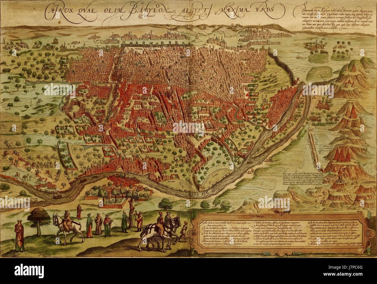 Egypt map landmarks hi-res stock photography and images - Alamy