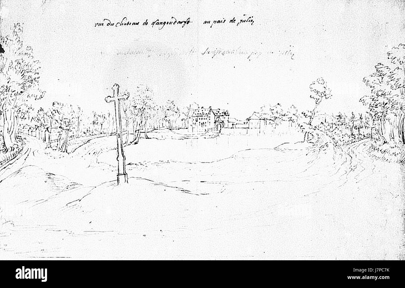 Burg Langendorf Roidkin Stock Photo - Alamy