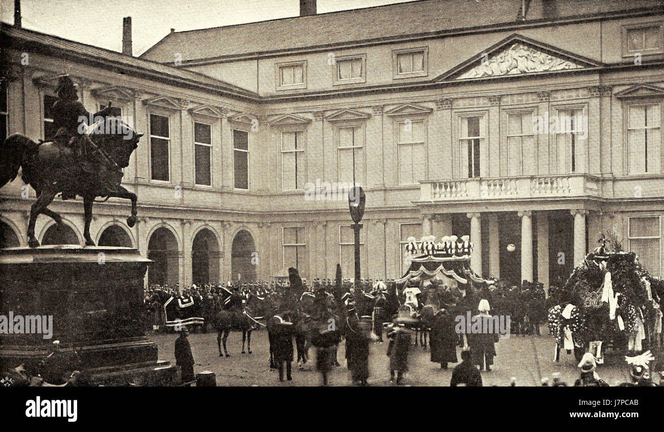 The Begrafenis van Willem III refers to the funeral of King William III ...