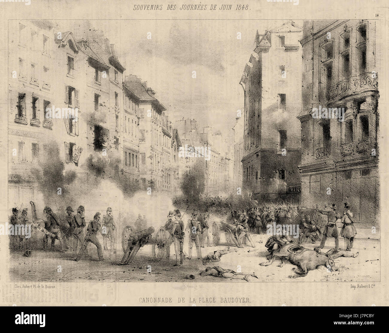 Canonnade de la Place Baudoyer Stock Photo - Alamy