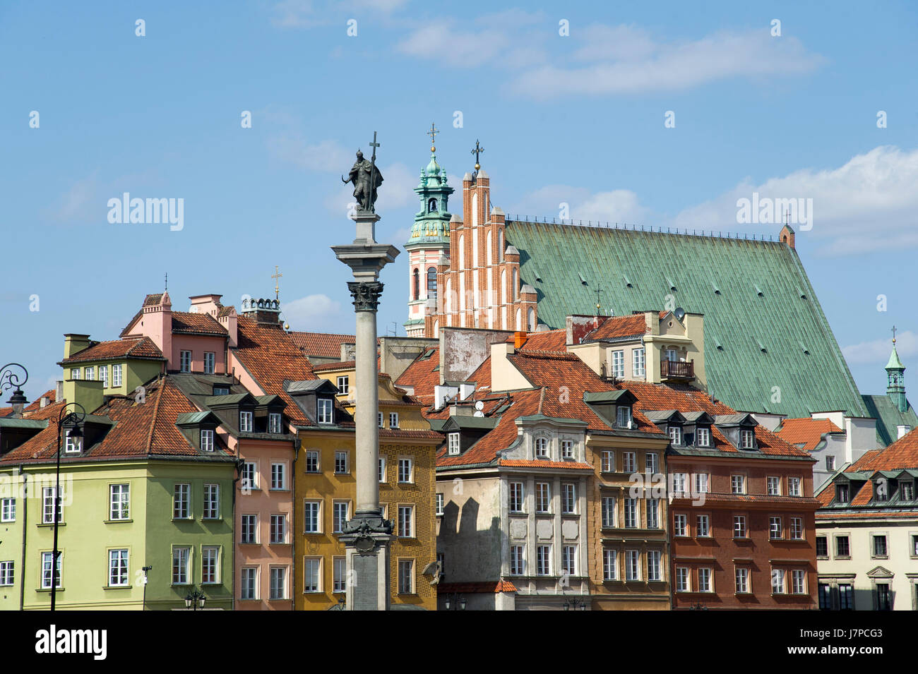Castle Square (plac Zamkowy), King Zygmunt III Waza statue (Kolumna ...