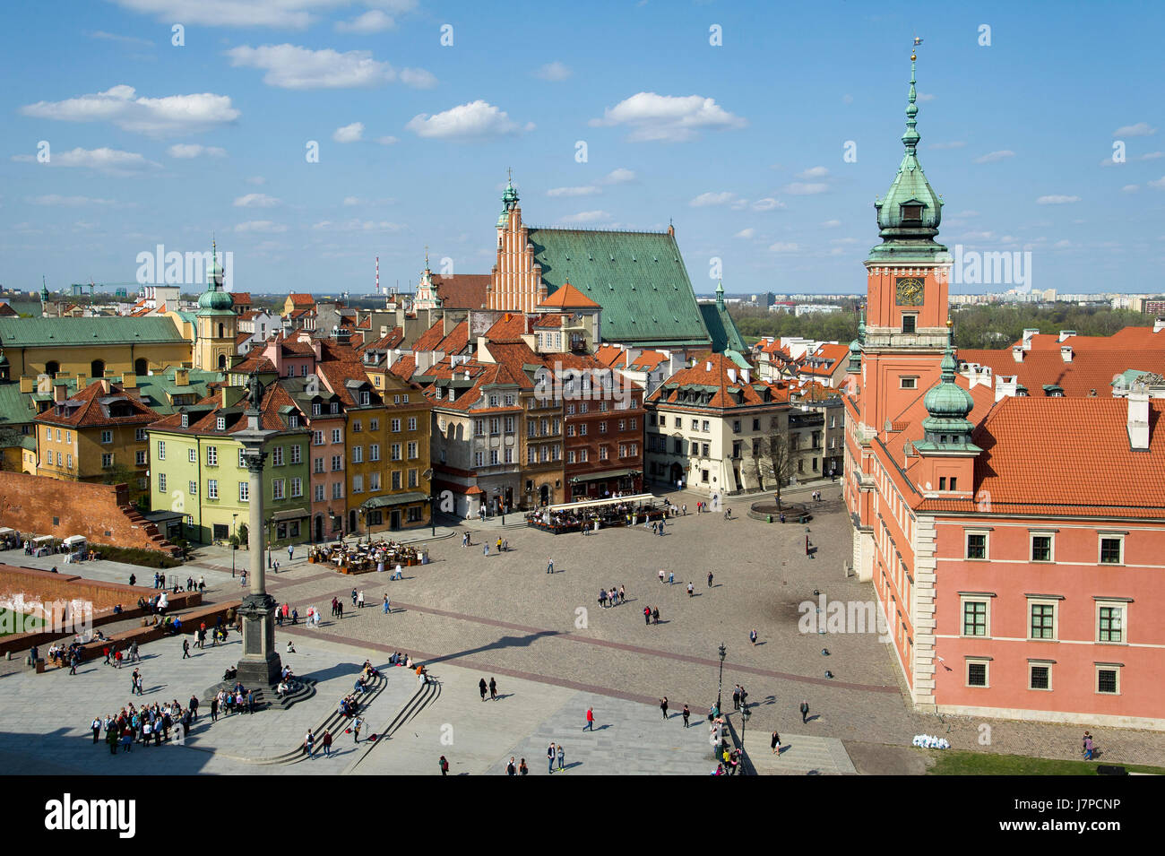 Castle Square (plac Zamkowy), King Zygmunt III Waza statue (Kolumna ...