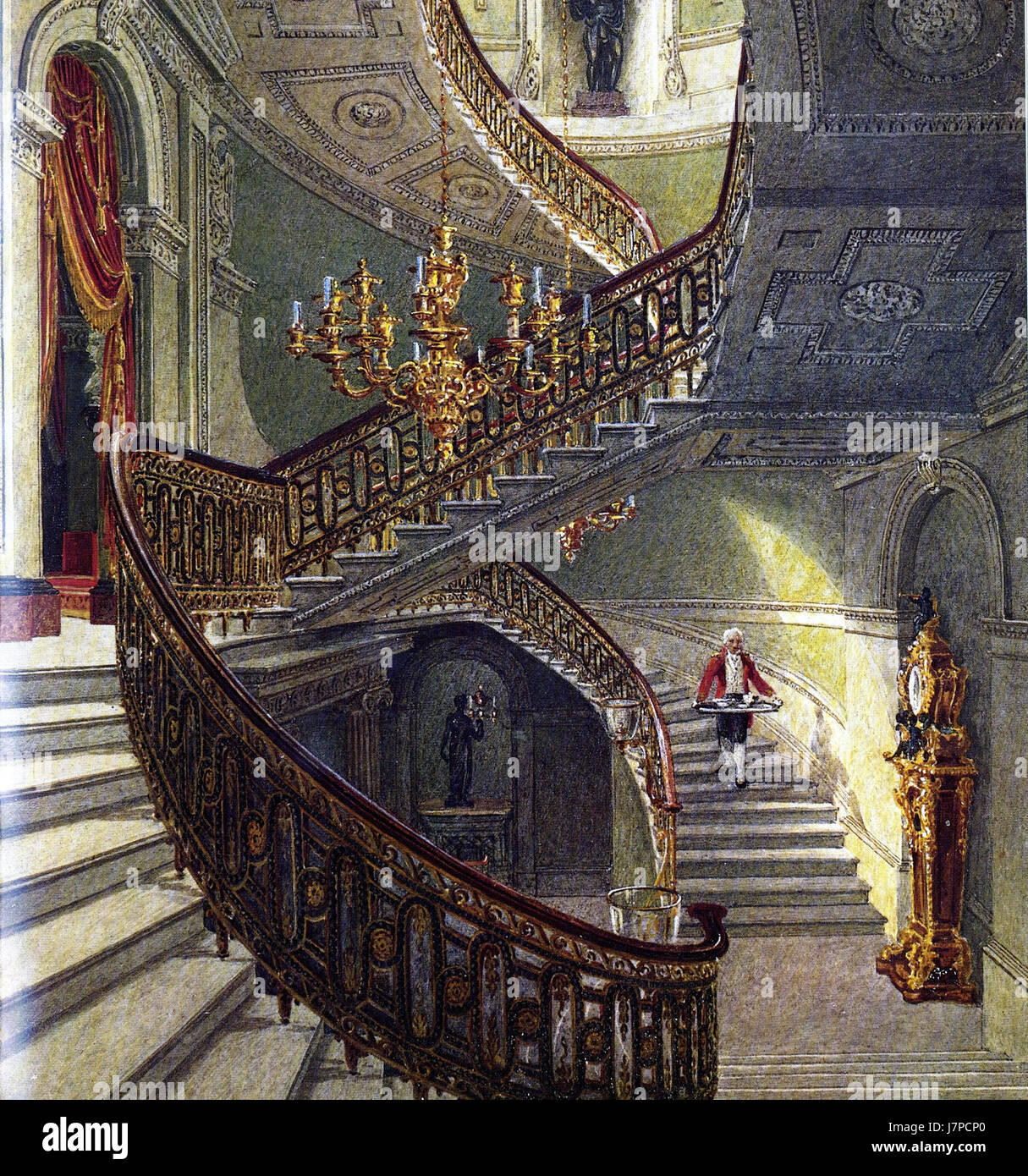 The Carlton Staircase is a historic architectural feature in a notable ...