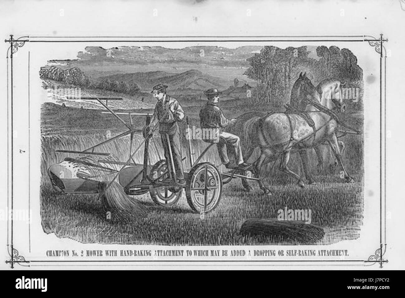 This brochure from Champion showcases their reaping and mowing machines ...