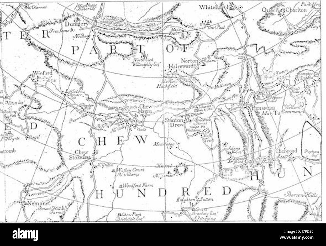 Old hundred map hi-res stock photography and images - Alamy