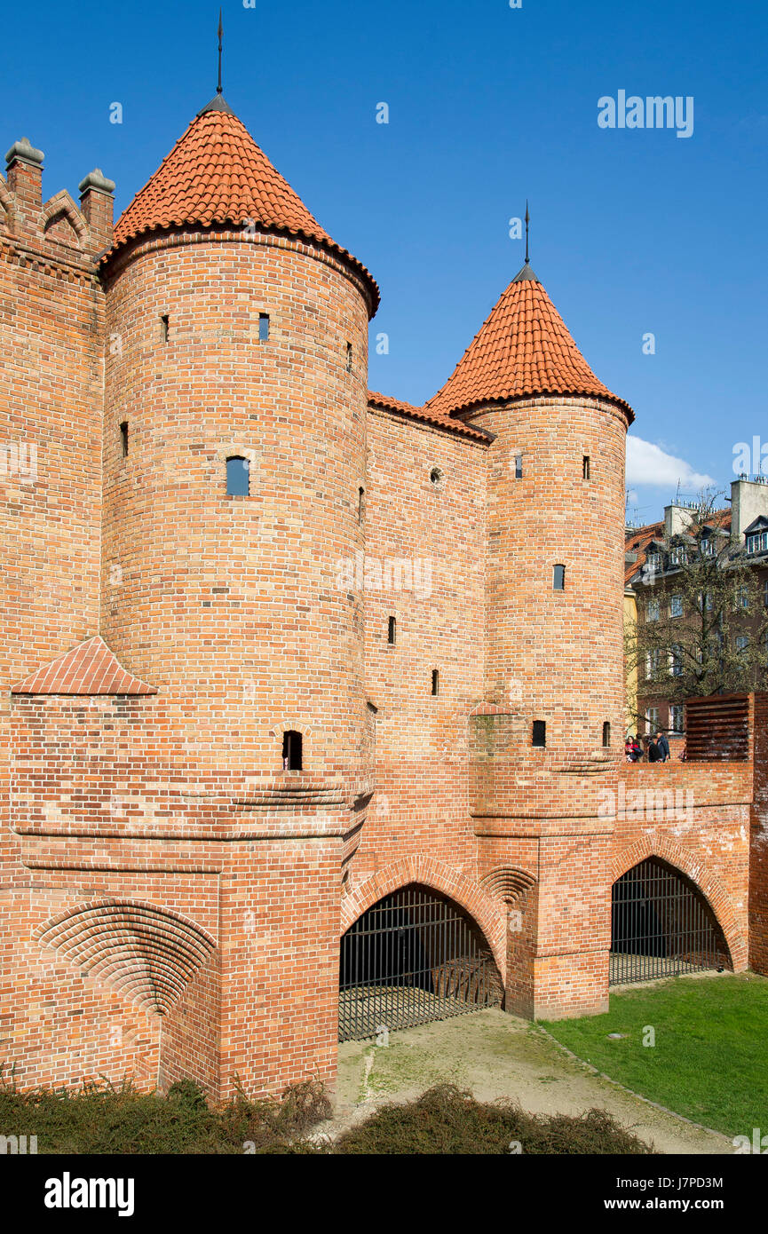 Barbican Warsaw Old Town listed World Heritage by UNESCO, Warsaw ...