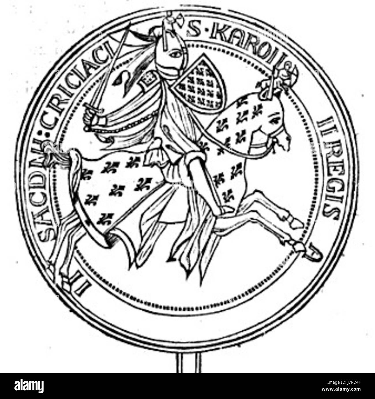 Charles I of Valois Stock Photo - Alamy