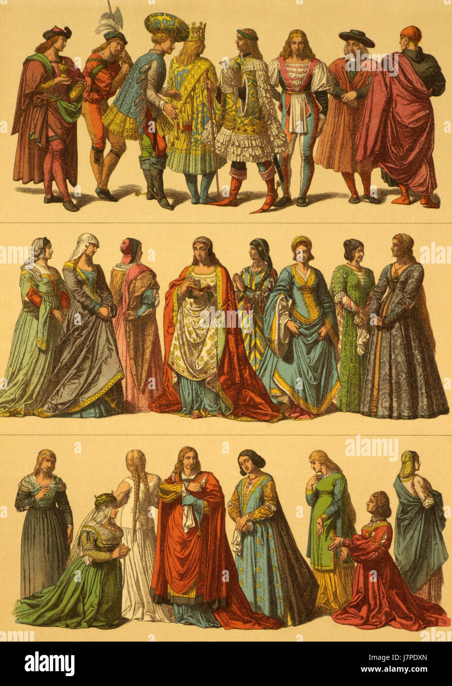 Fashion costumes hi-res stock photography and images - Alamy