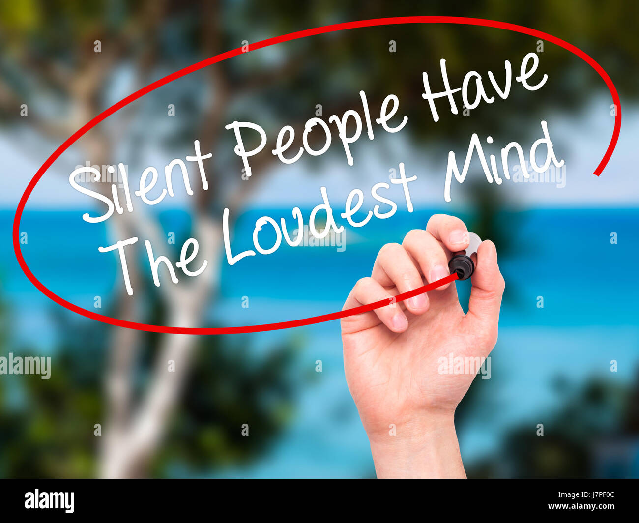 Quiet People Have The Loudest Minds Wallpaper