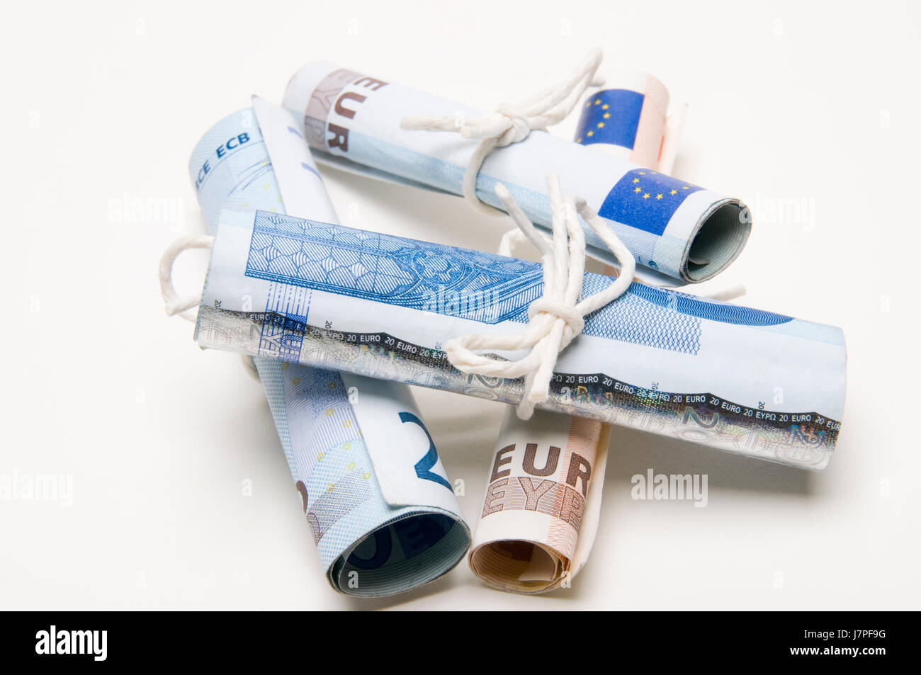 rolls of money Stock Photo - Alamy