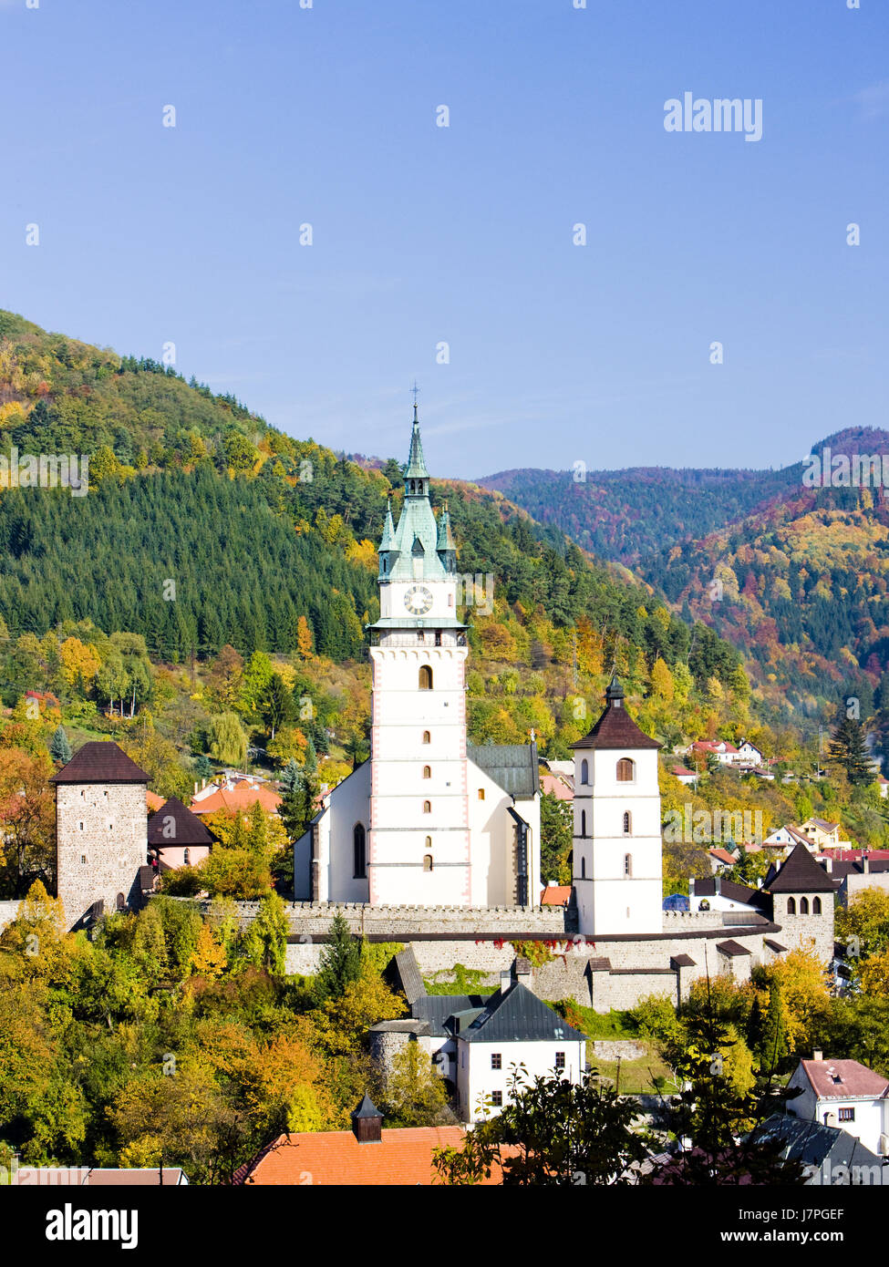 slovakia tower travel buildings historical church city town slovakia ...