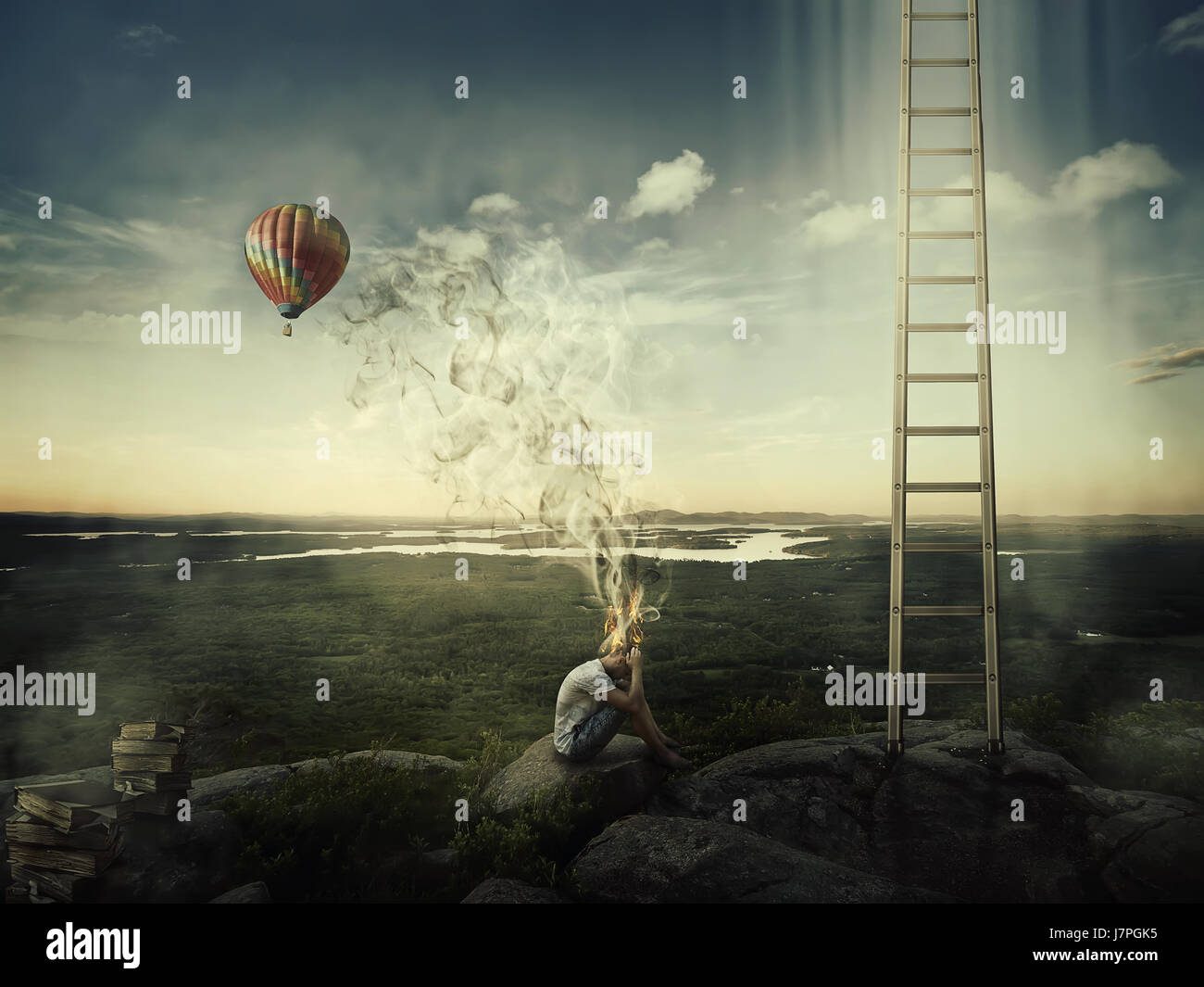 Flying hard to escape hi-res stock photography and images - Alamy