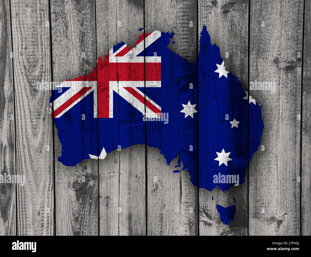 Textured map of Australia in nice colors Stock Photo - Alamy