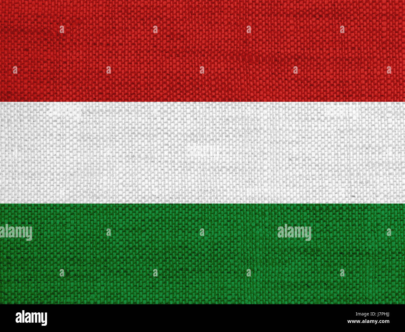 Textured flag of Hungary in nice colors Stock Photo - Alamy
