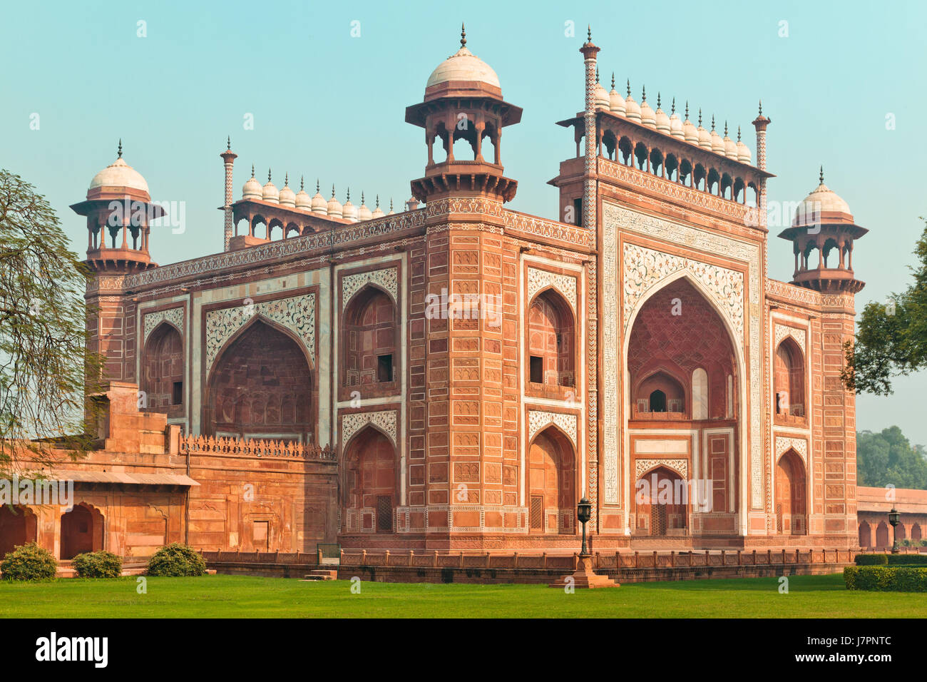 Taj Mahal Main gateway Stock Photo - Alamy