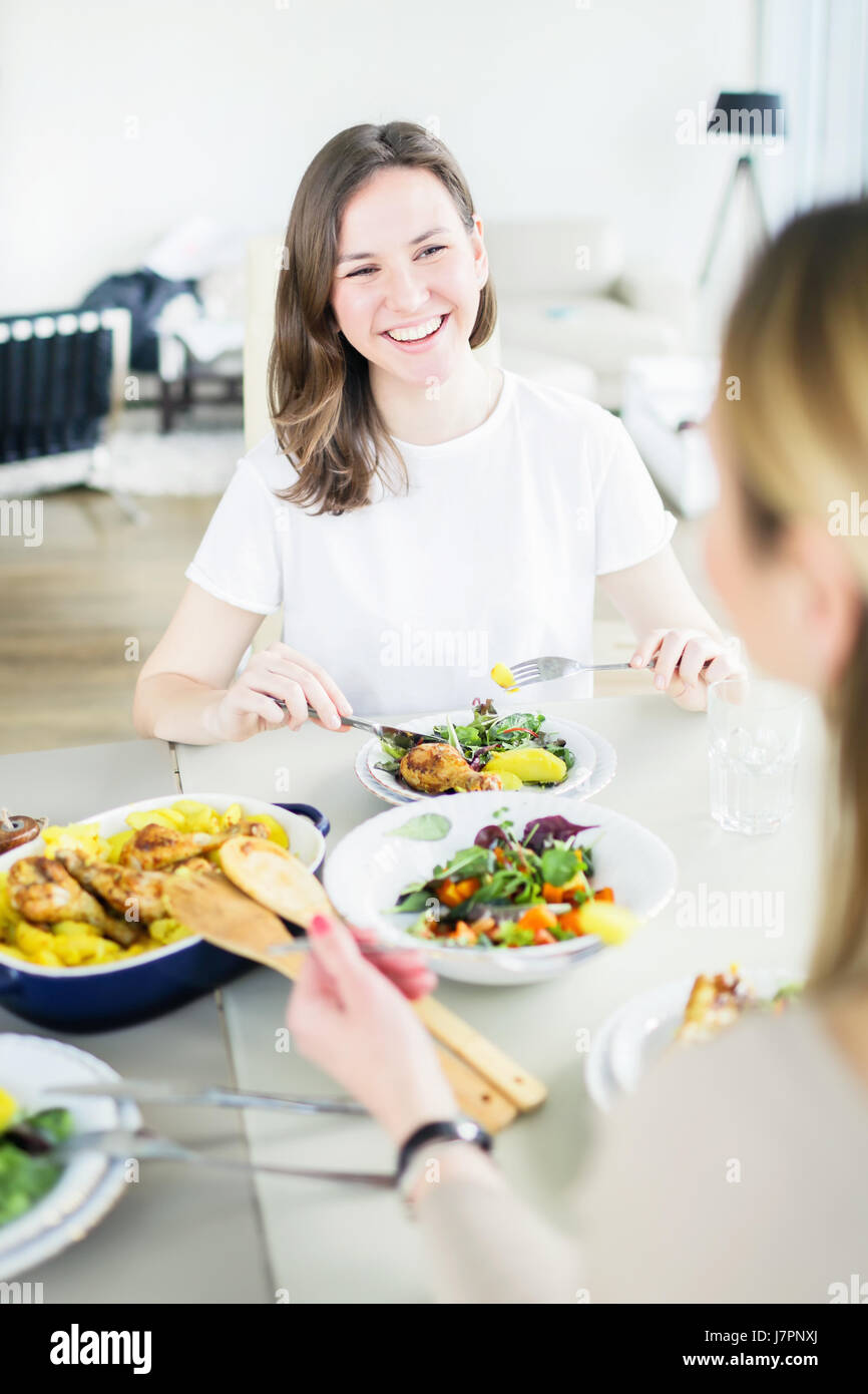 Two people having dinner hi-res stock photography and images - Alamy
