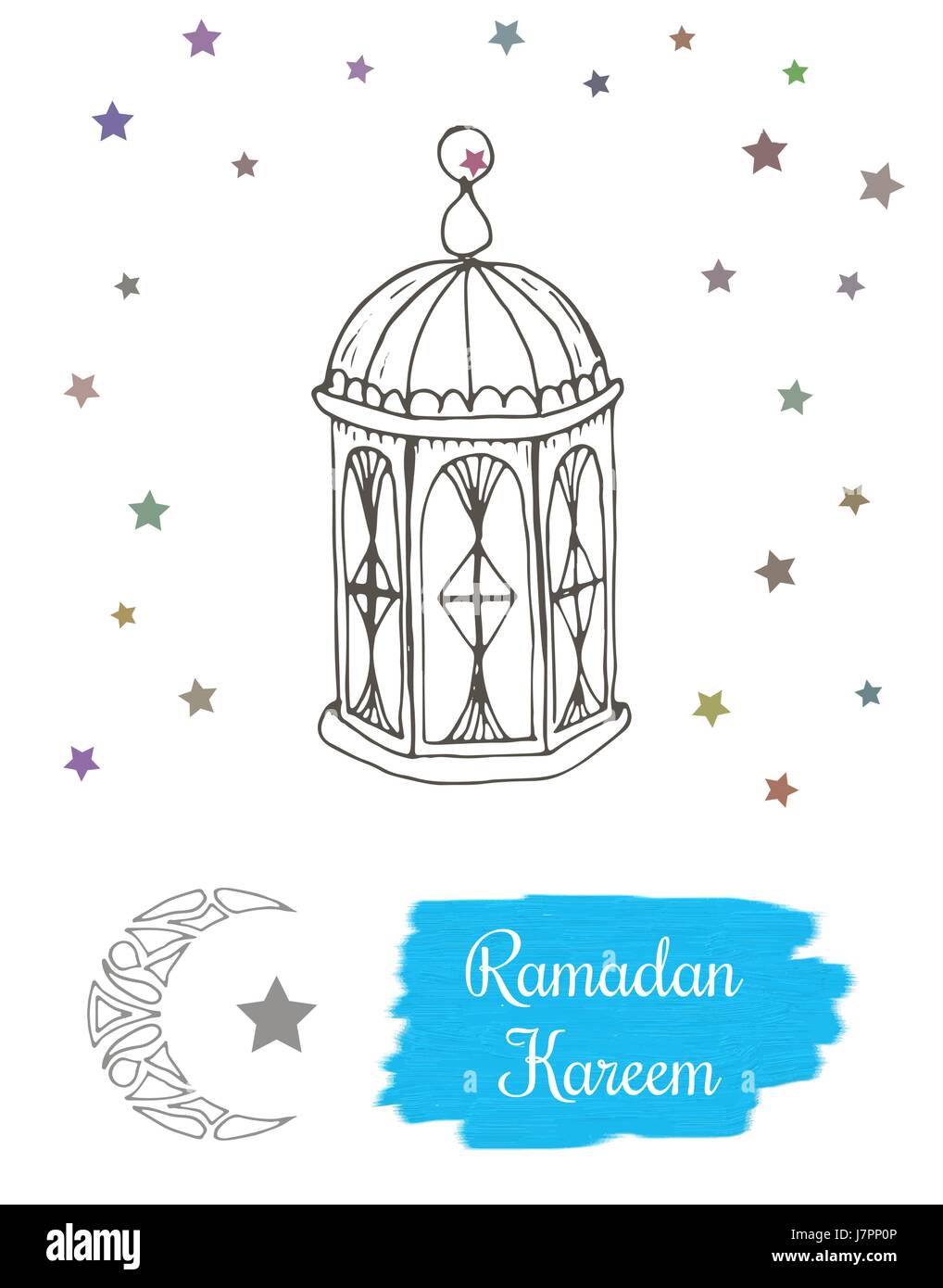 Hand drawing muslim hi-res stock photography and images - Alamy