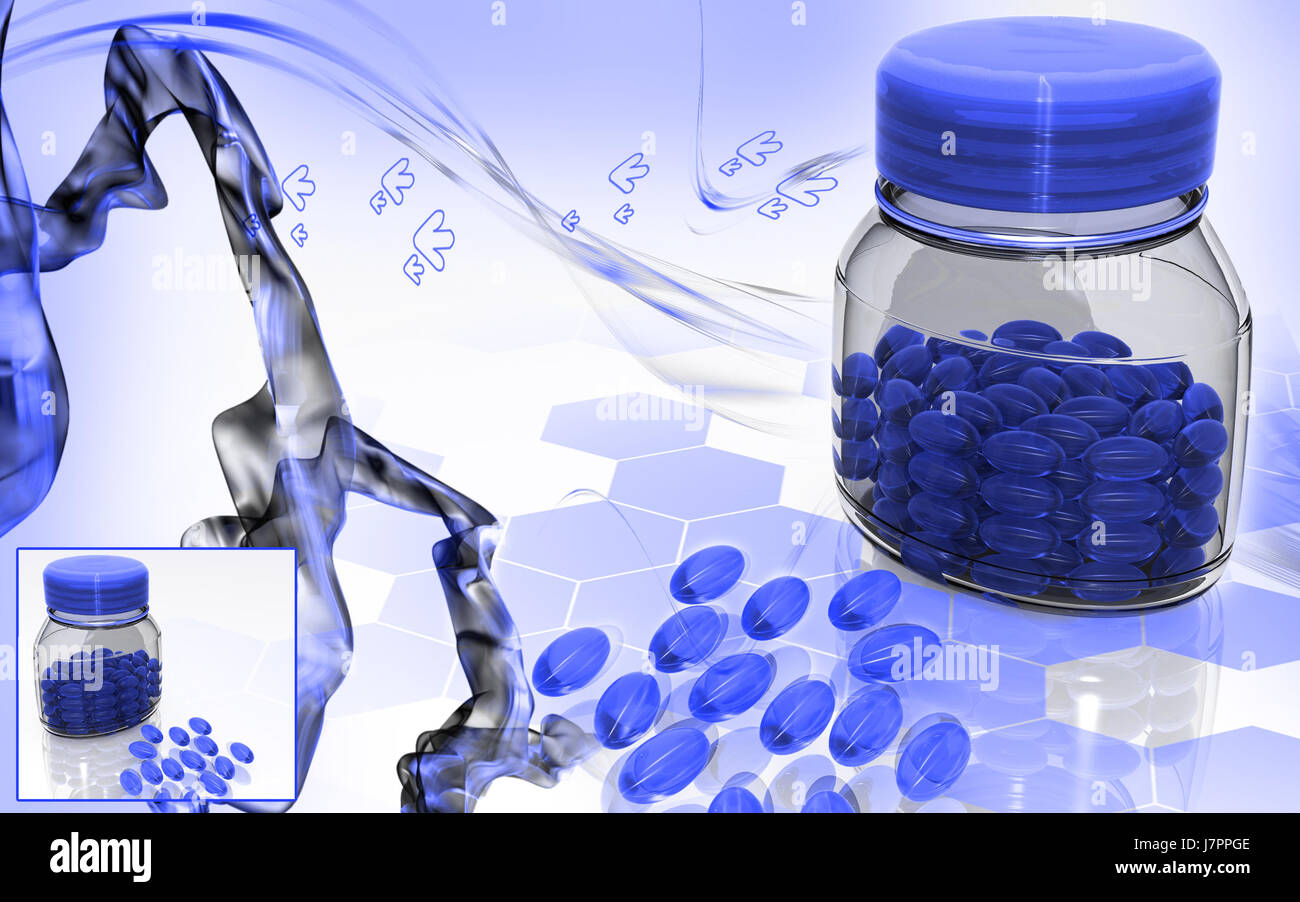 blue education medicinally medical graphics colour science illustration ...