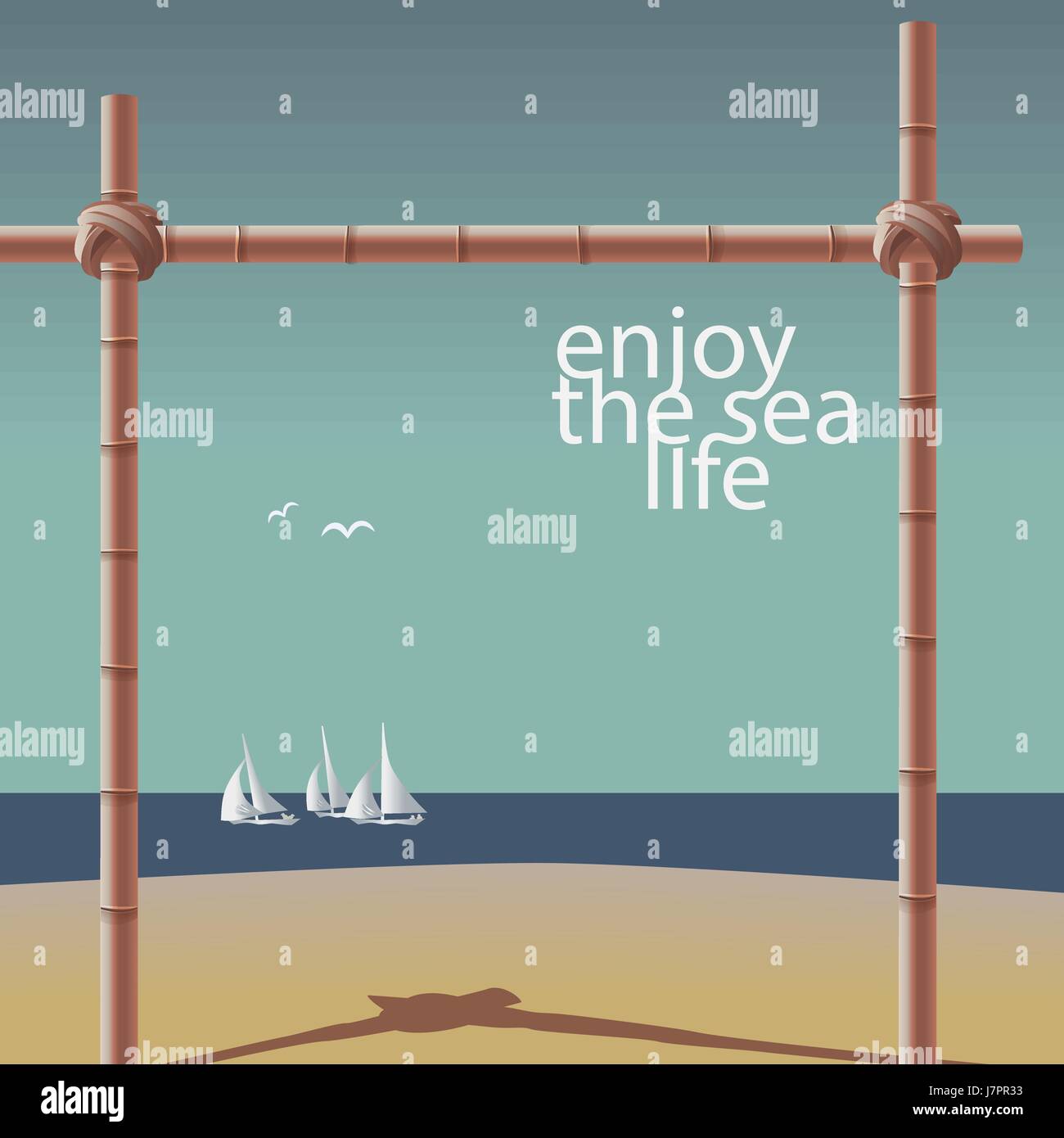 Nautical poster concept Stock Vector Image & Art - Alamy