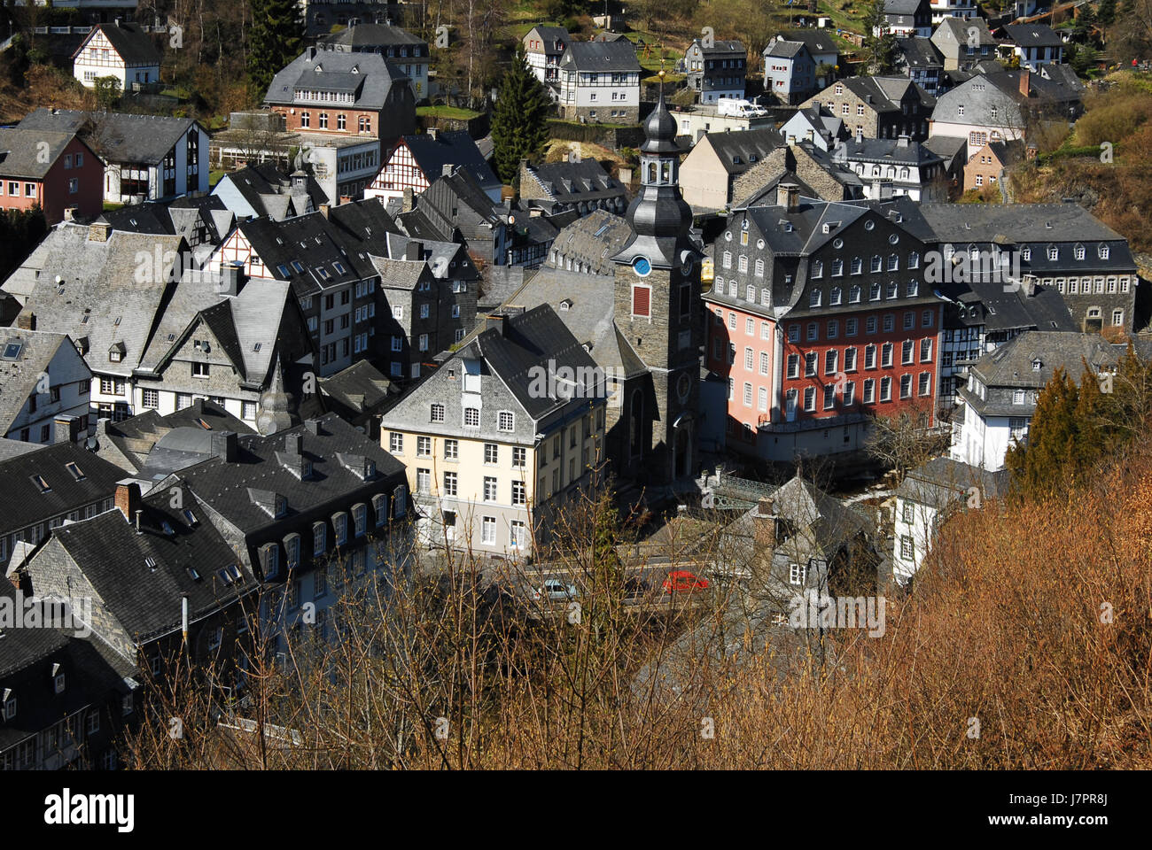 sight view outlook perspective vista panorama lookout historical houses ...