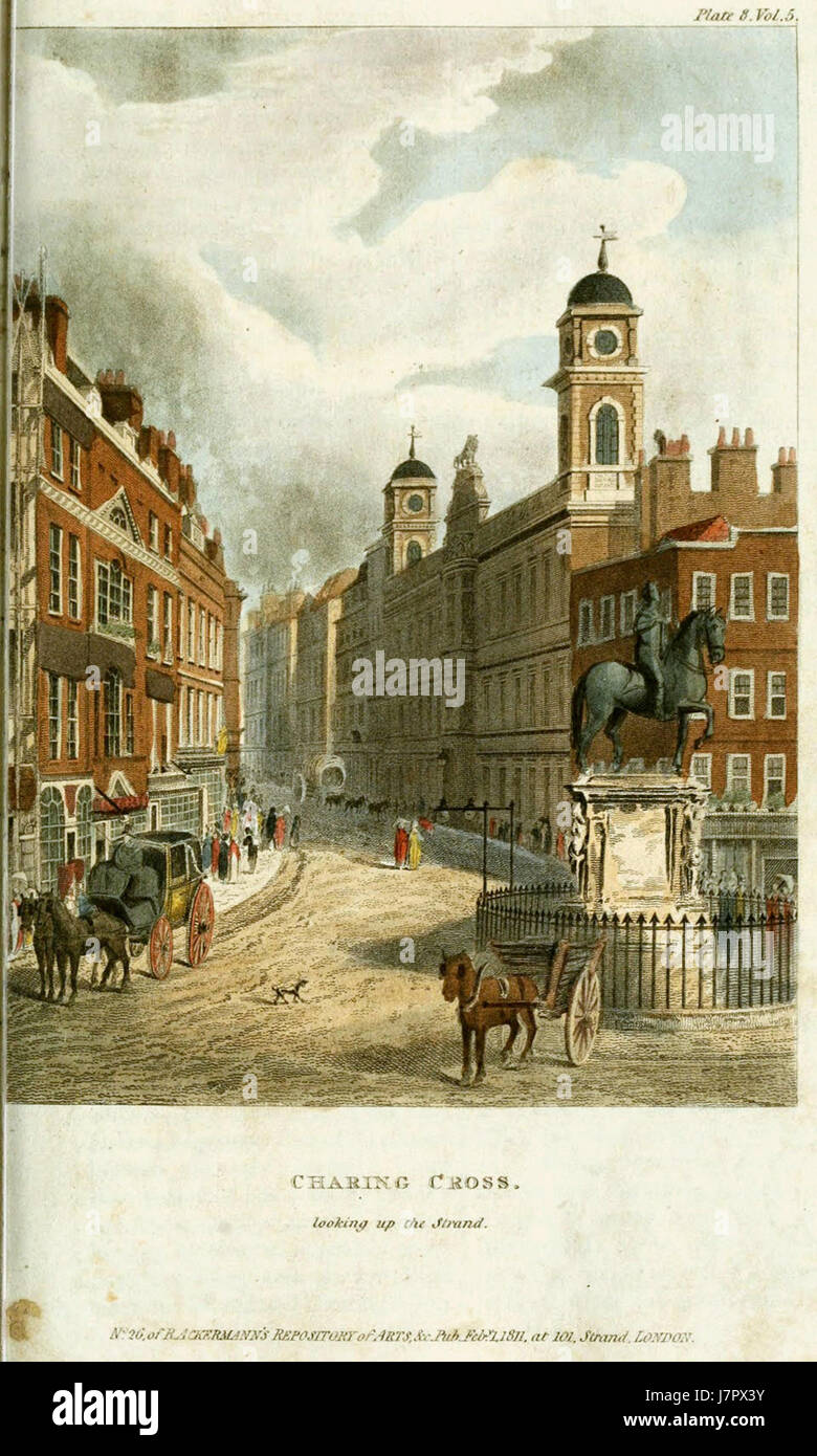 This illustration from Ackermann's Repository, dating to 1811, depicts ...