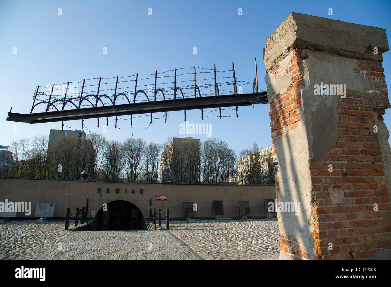 Pawiak Prison Museum in Warsaw, Poland © Wojciech Strozyk / Alamy Stock Photo Stock Photo - Alamy