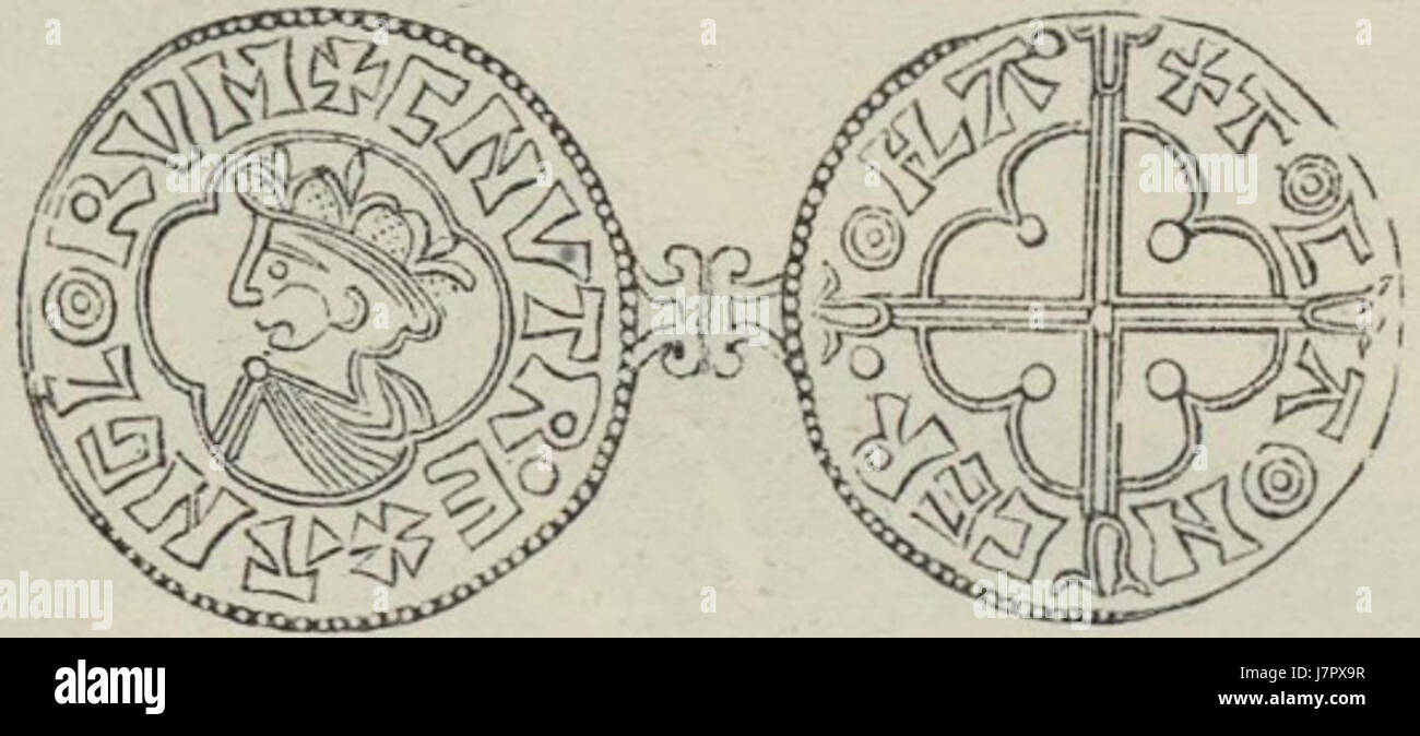 Cnut the great map hi-res stock photography and images - Alamy