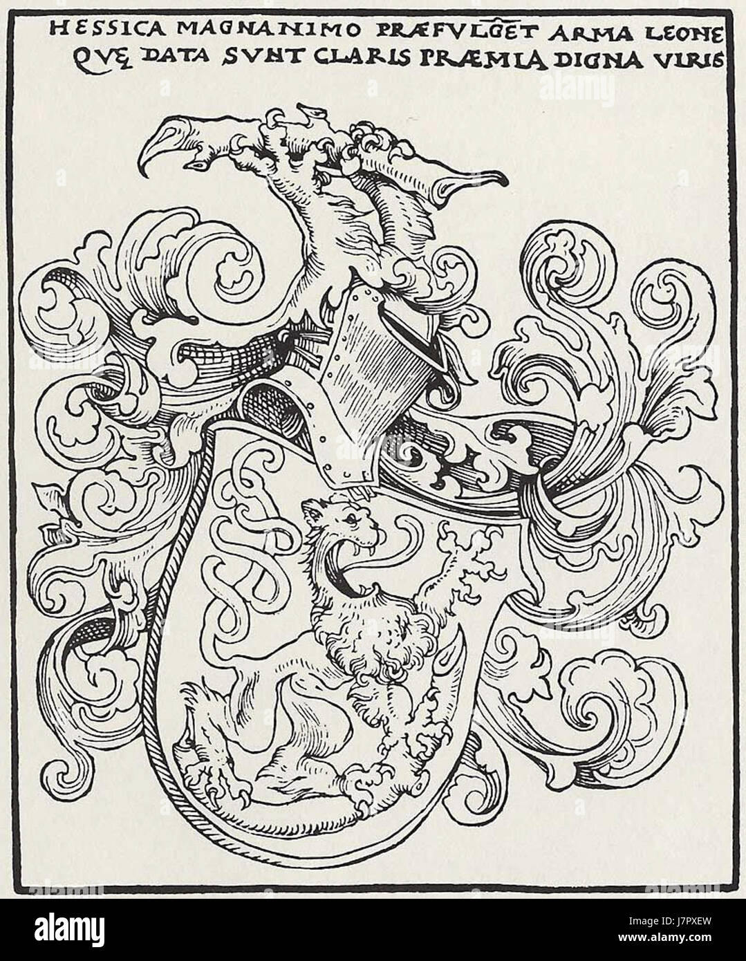 Coat of Arms of the Hess Family Stock Photo - Alamy