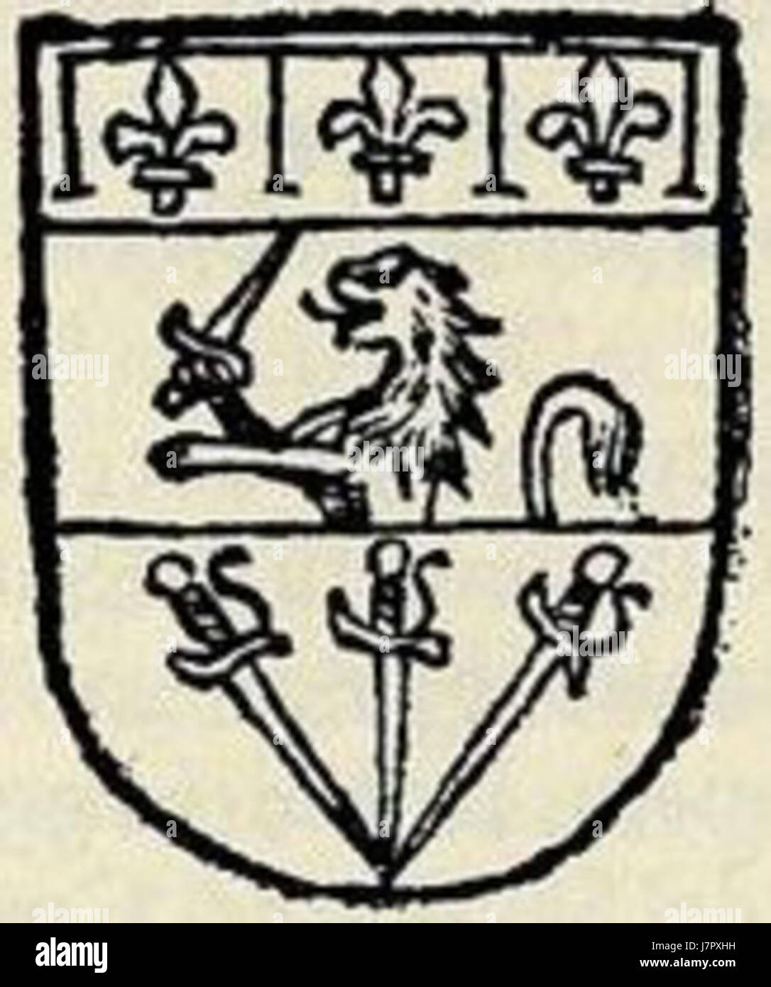 The Coa family coat of arms features lions, a symbol of strength ...