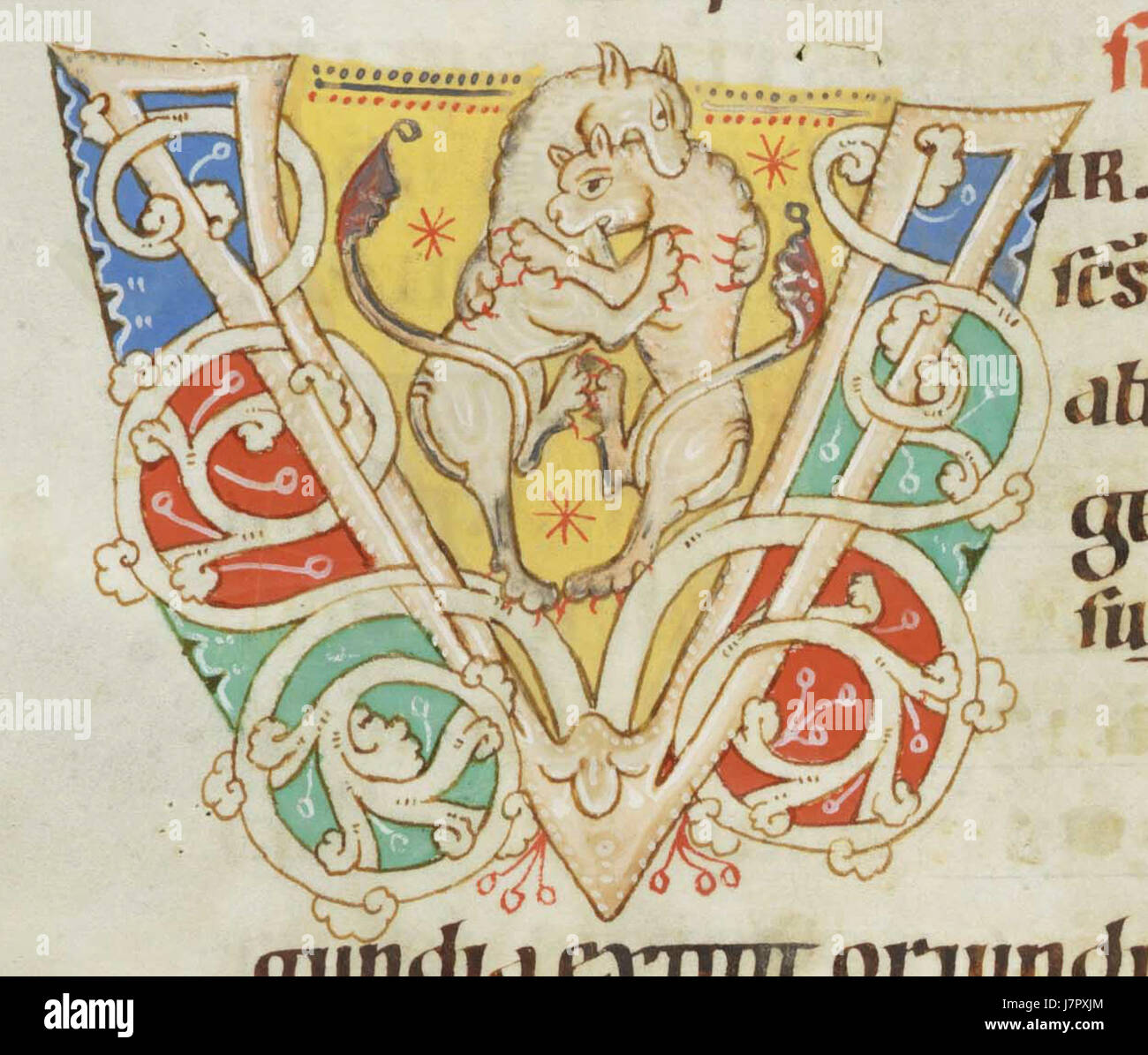 Codex Bodmer 127 067v Detail Stock Photo - Alamy