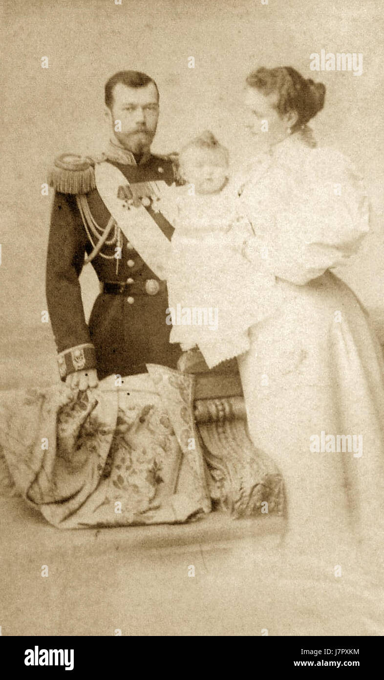 Czar Nicholas Alexandra Olga Stock Photo - Alamy