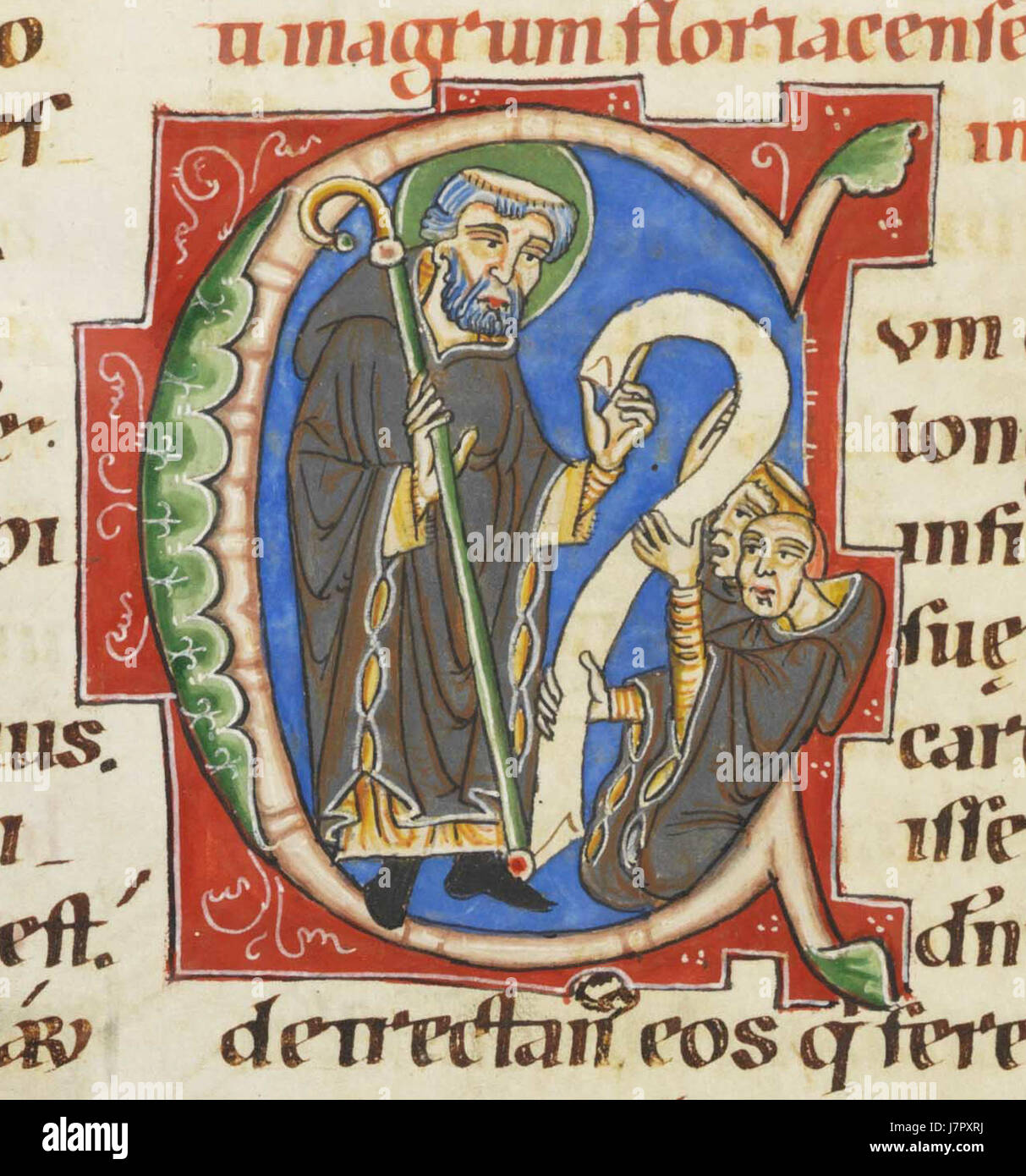 The Codex Bodmer 127 257v is a manuscript from the Bodmer collection ...