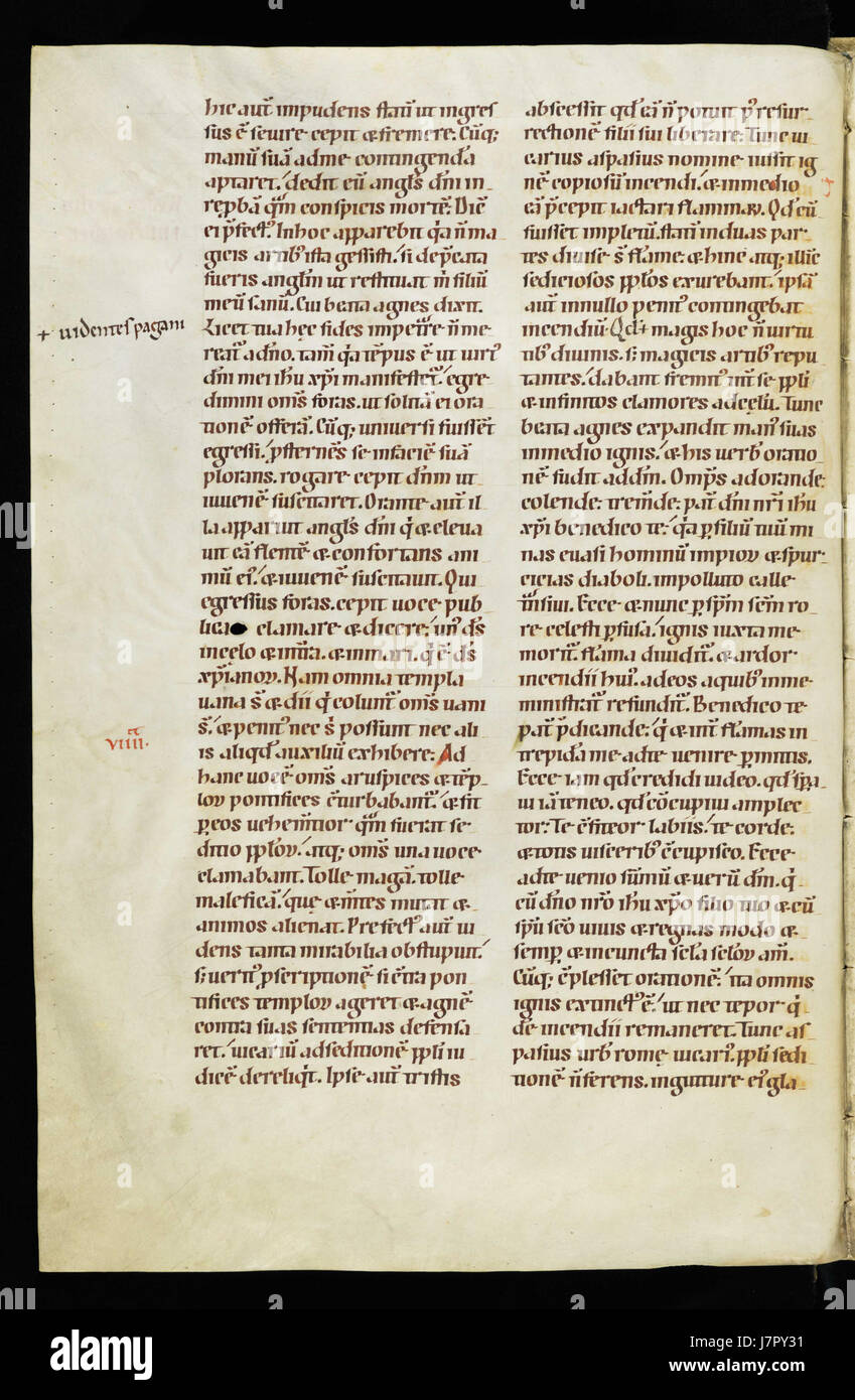 A page from Codex Bodmer 127, a significant manuscript containing early ...