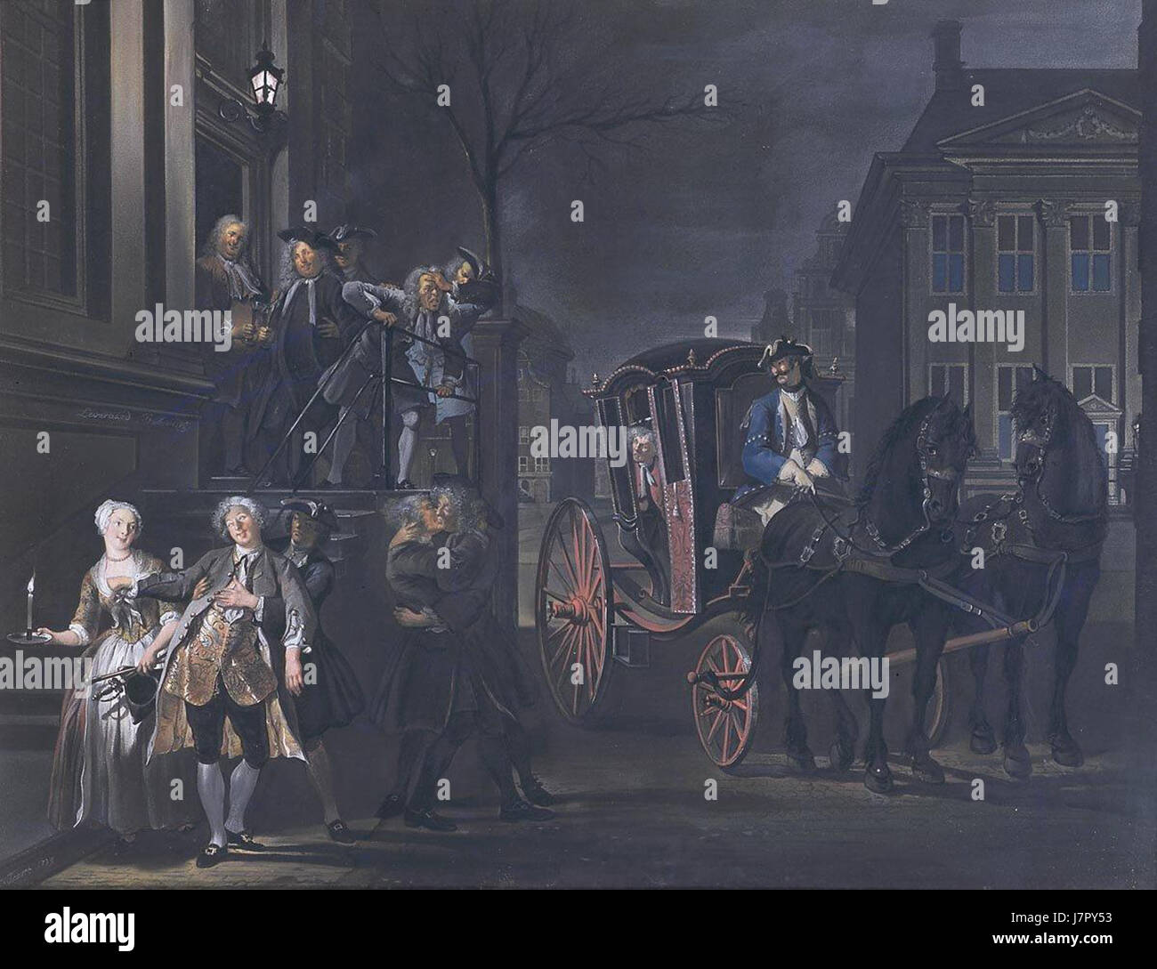 Cornelis Troost 005 Stock Photo - Alamy