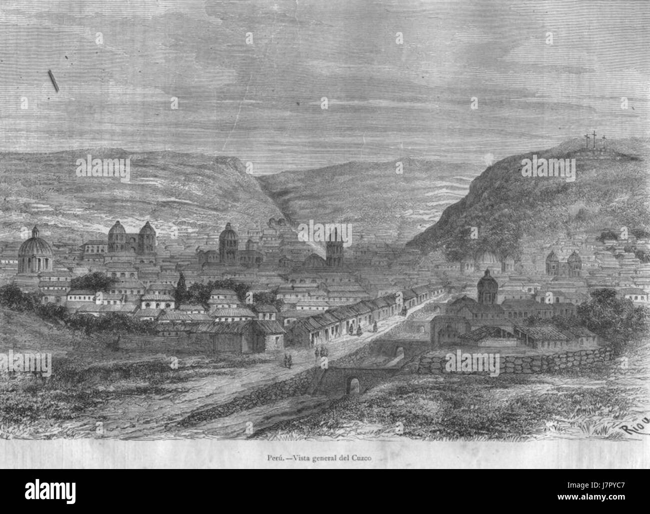 Map of cuzco Black and White Stock Photos & Images - Alamy