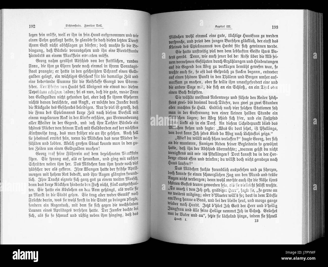 'De Wilhelm Hauff Bd 1 1' refers to the first volume of works by the ...