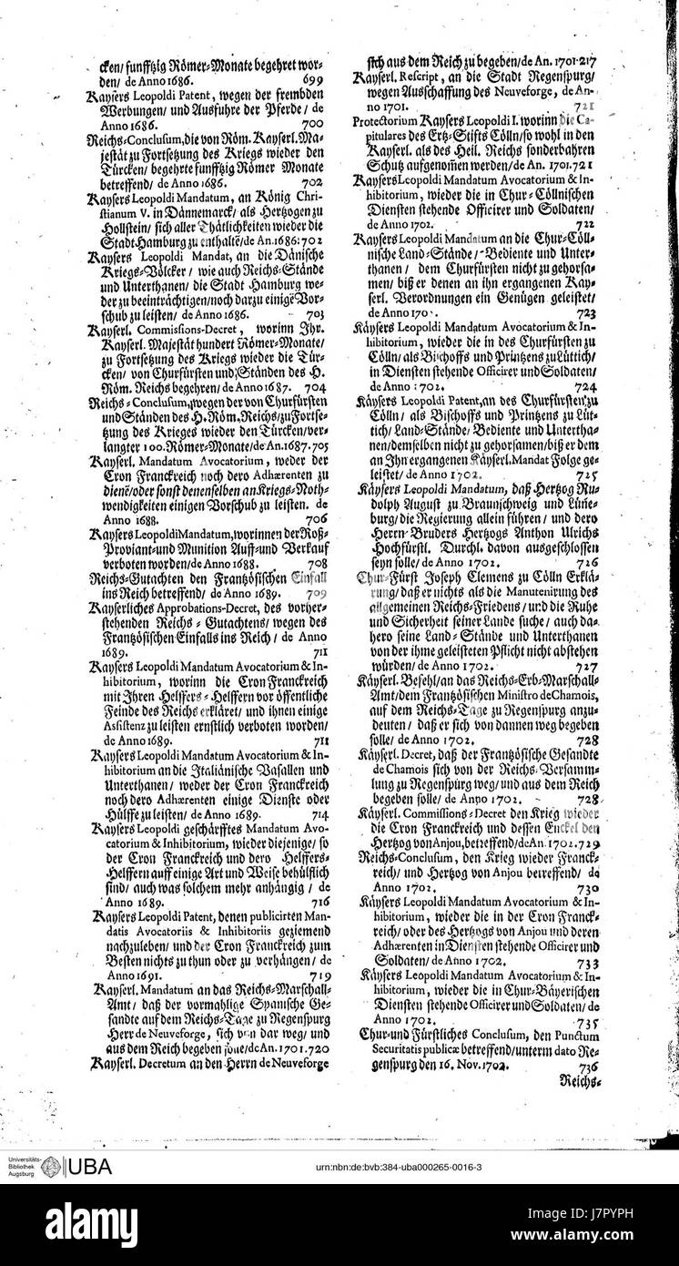 'Das Teutsche Reichs Archiv' refers to a historical archive that ...