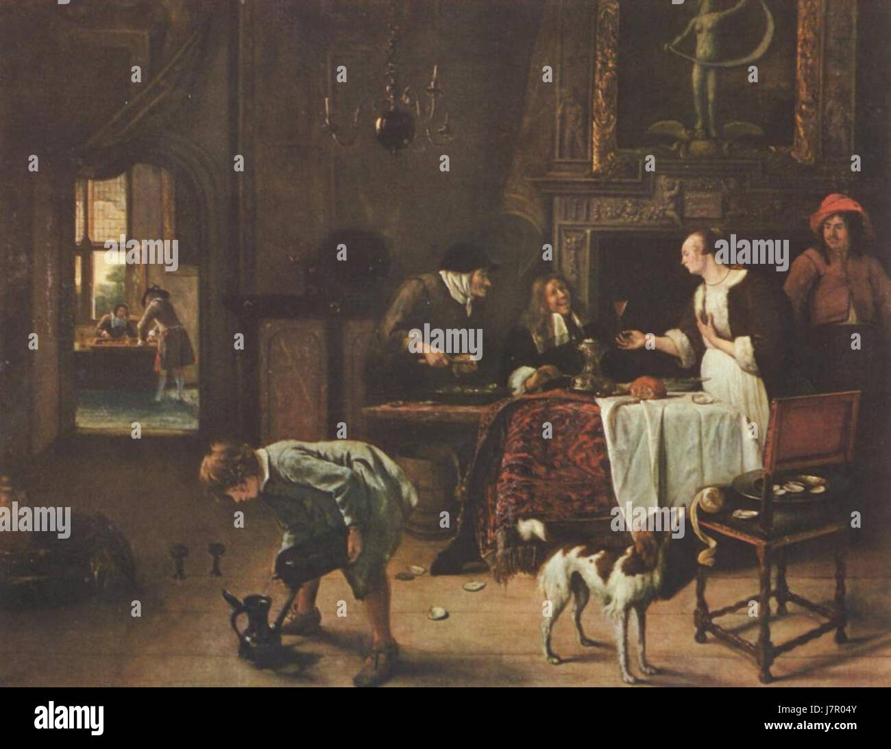 Jan Steen was a Dutch Golden Age painter known for his humorous and ...