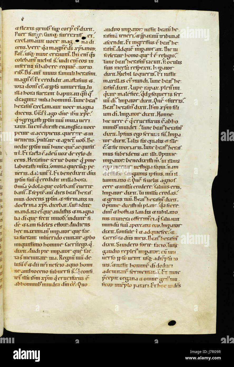 The Codex Bodmer 127 124r is an ancient manuscript from the Bodmer ...