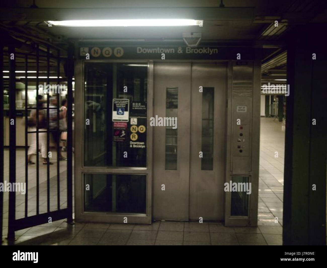 14th Street Union Square Elevator Stock Photo - Alamy