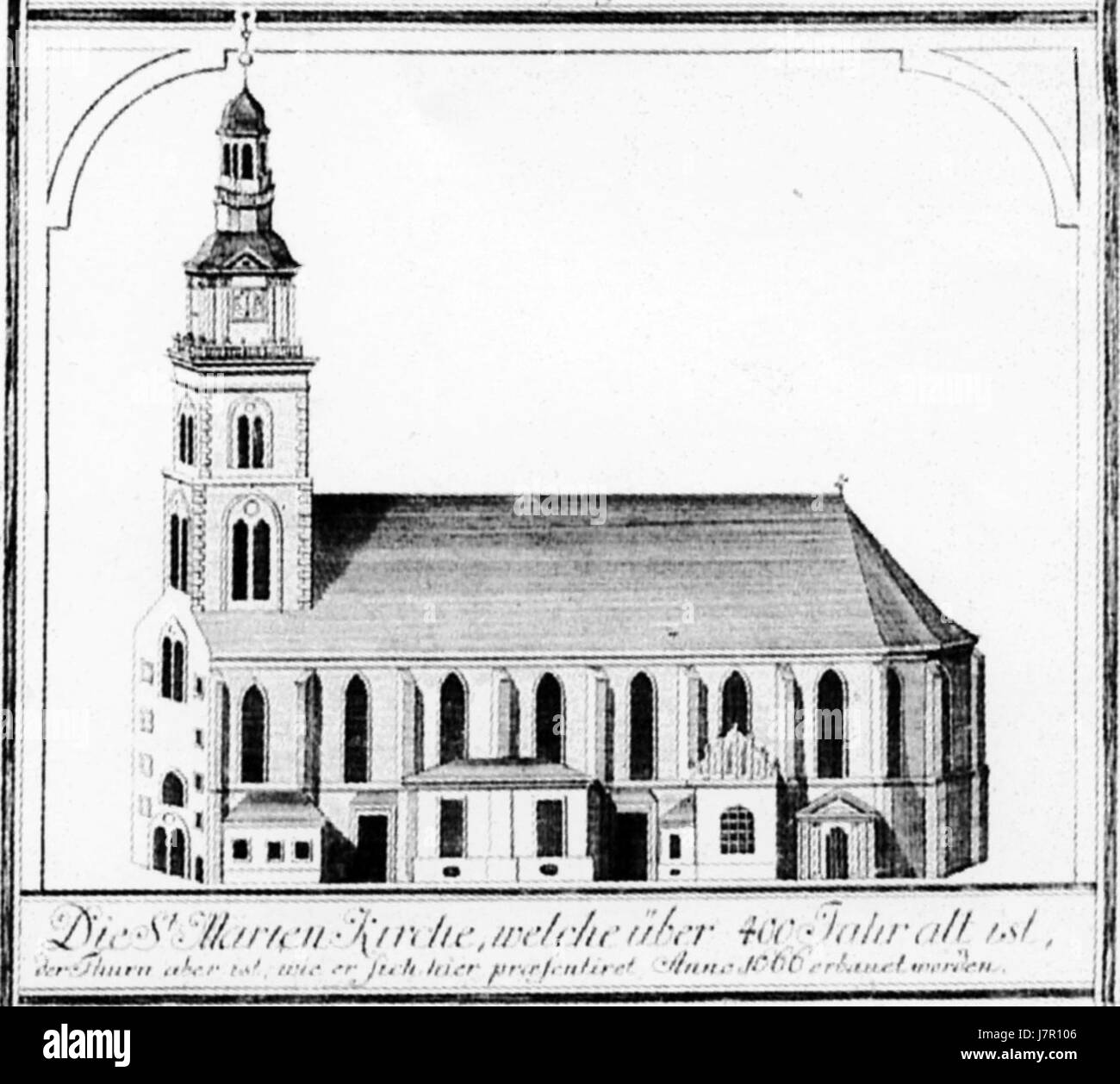 St. Marienkirche, located in Germany, is a historic church built in ...