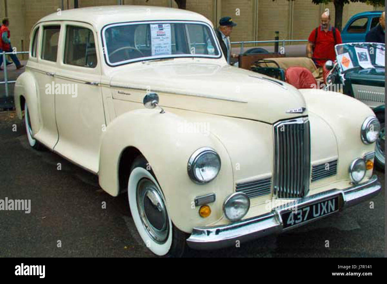 A 1950 Mk2 Humber Pullman limousine, a British luxury vehicle known for ...