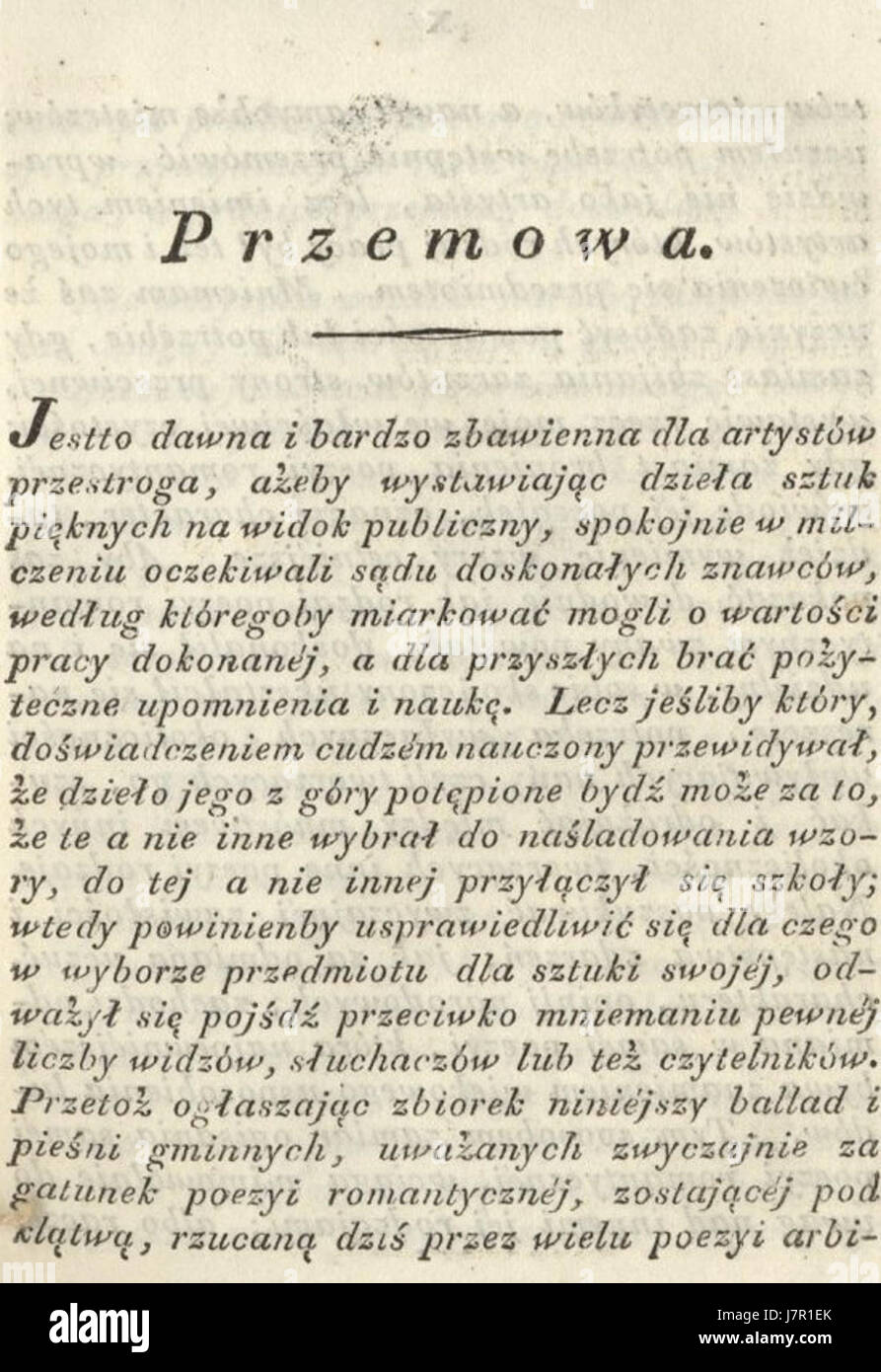 This 1822 edition of Adam Mickiewicz's Poezye (Poems) presents a ...