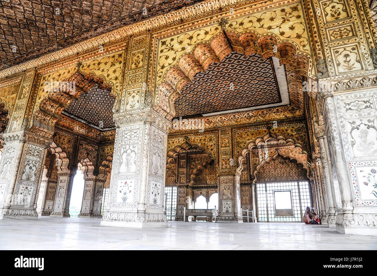 Typical Indian architecture by sunset, summer time Stock Photo - Alamy