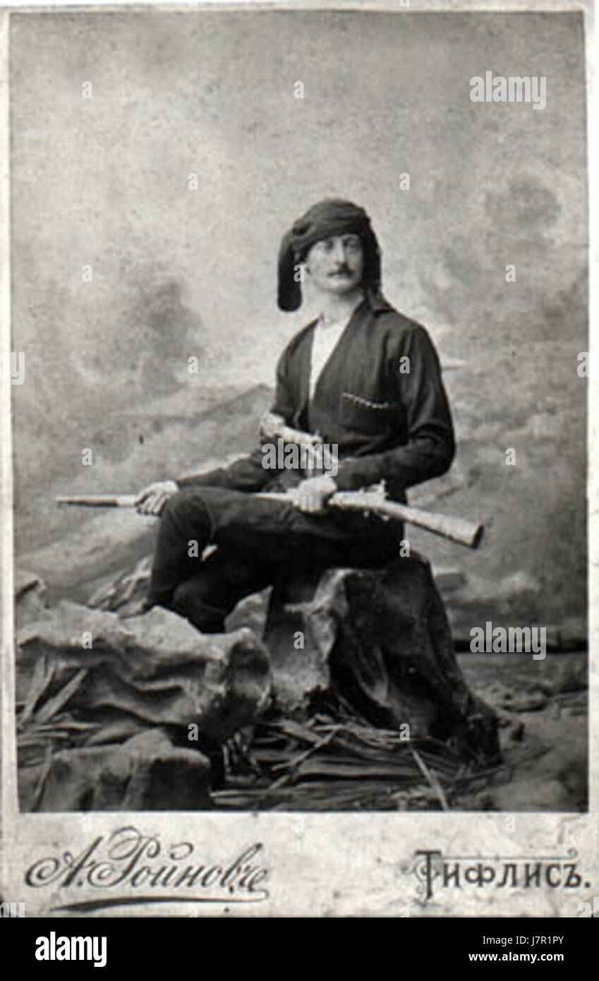 This photograph or artwork of Alexander Roinashvili and Thomas Wardrop ...