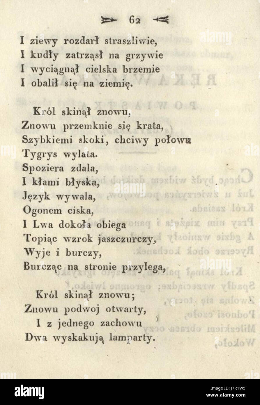 This title refers to an early edition of 'Poezye' (Poems) by the Polish ...